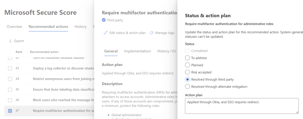 Using Microsoft Security Score to Improve Your Cloud Posture ...